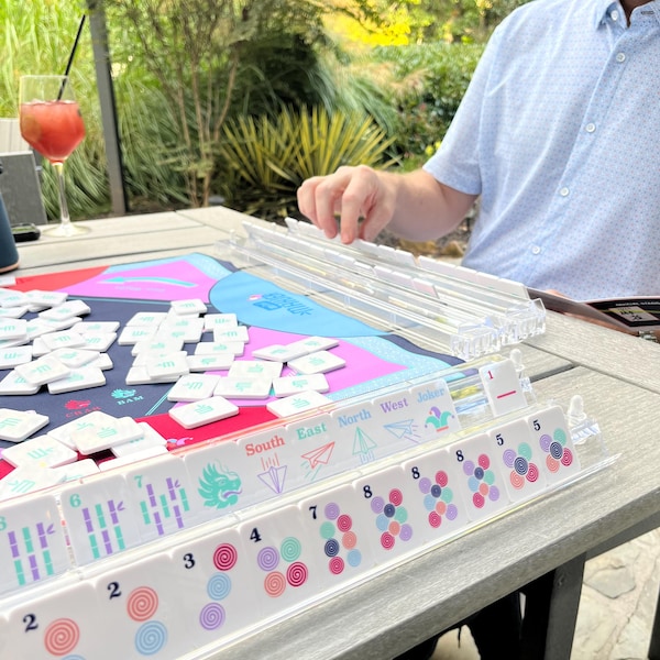 Mini Mahjer, Mahjong Made Easy for Kids and Beginners to Mahjong - Etsy