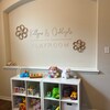 Personalised Playroom Sign – Wooden Wall Script Art, Custom Kids Room ...