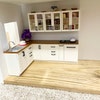 1:6 Dollhouse Miniature Mini Simulation Kitchen Cupboard/wall Cabinet ...