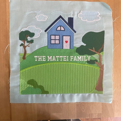 Quilt Square Custom Embroidered Quilt Squares Any Design Picture Quilt ...