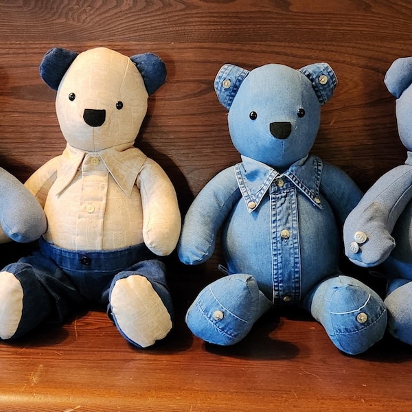 Handmade -memory/keepsake Pillows Can Be Made From Loved Ones-child's ...