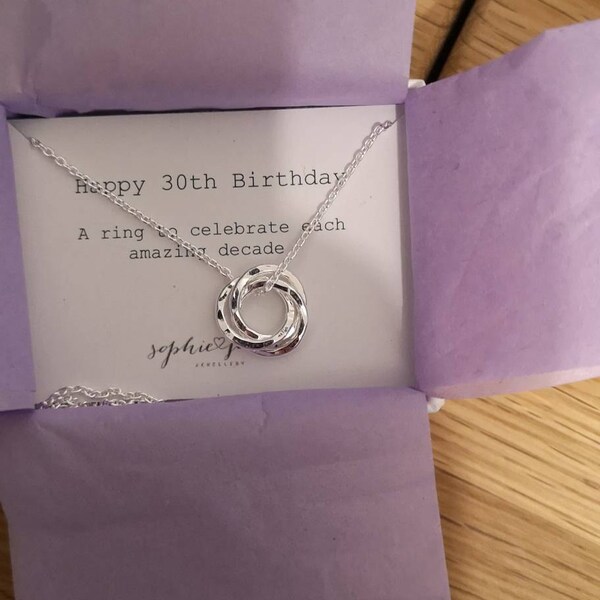 Personalised 18th Birthday Sterling Silver Heart Necklace - 18th Gift ...