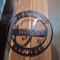 Custom Welcome Family Tree of Life Name Sign Personalized Metal Wall ...