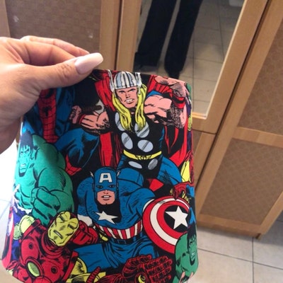 Marvel Lamp Shade. Thor, Captain America, Hulk, Ironman, Spiderman ...