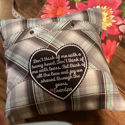 MEMORY Patch-5x5, Special Memory Quilt, Memory Pillow Shirt Patch, Iron ...