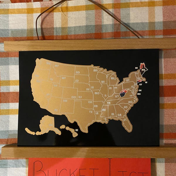 Baseball Stadium Tracker, Pro Baseball Stadium Bucket List, Ballpark ...