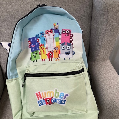 Numberblocks Backpack - Etsy