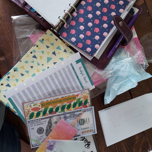 Clear Cash Laminated Envelopes With Vinyl A6 Binder Single Envelope ...