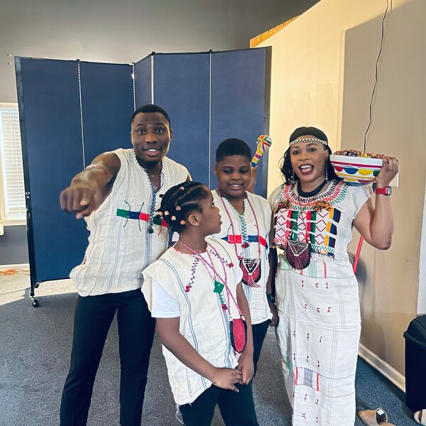 Fulani Top and Bottom Unisex Clothing/fulani Women Top and Wrapper Set ...