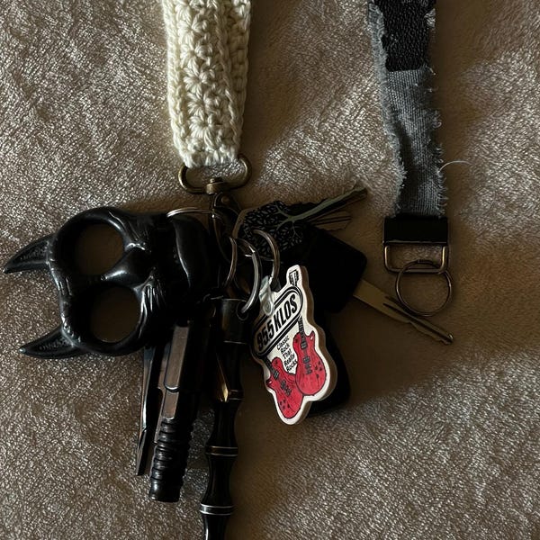 Crochet Key Fob, Artsy Arthurs, Wristlet Key Fob, Boho Key Fob, Crochet ...