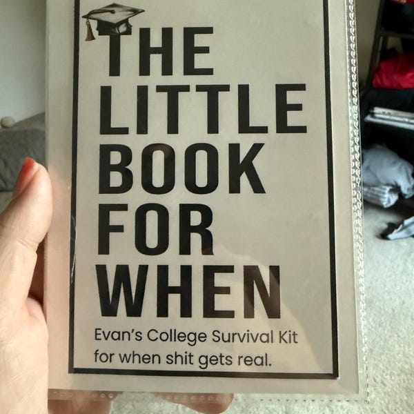 Graduation for When Cards, Grad Gift Card Book, Graduation Gift Under ...
