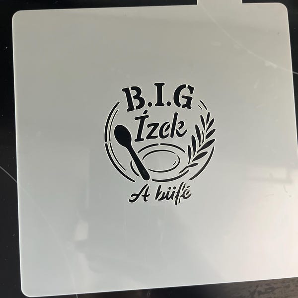 Personalised Custom Cookie Stencils, Custom Biscuit Stencil, Stencil ...