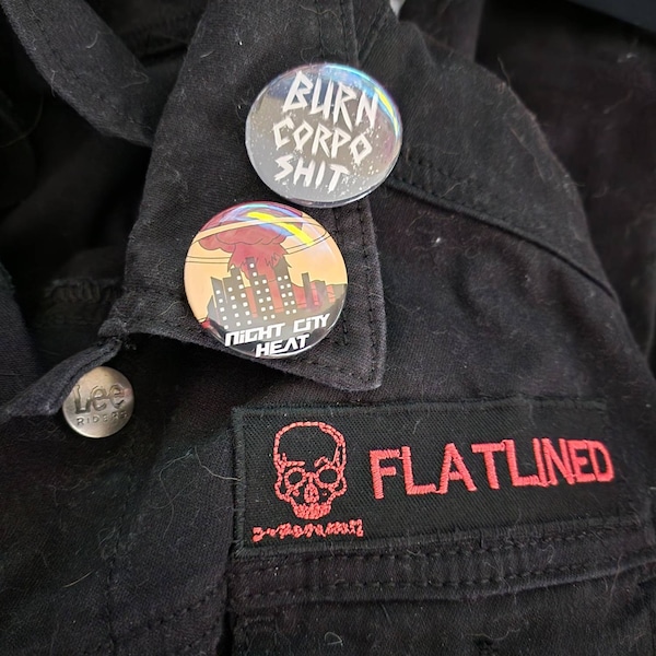 Afterlife Embroidered Patch. Gaming Inspired Patches. Iron on Backing ...