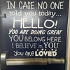 Classroom Door Decal Decor Positive Affirmations in Case No One Told ...