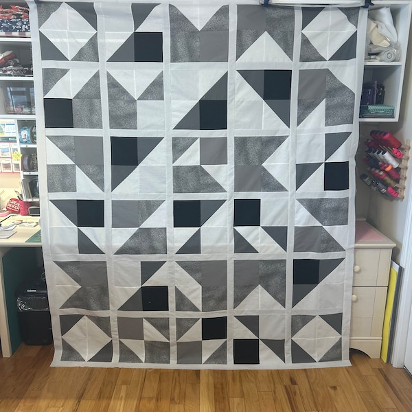 Perfect Placement Quilt Pattern PDF Download | Modern Quilt Pattern - Etsy