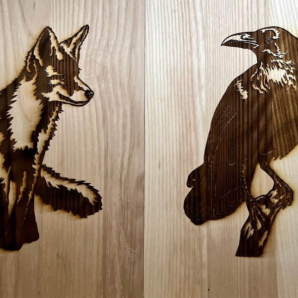 Raven Svg, Raven Silhouette Dxf, SVG for Cricut, Raven Clipart, Laser ...