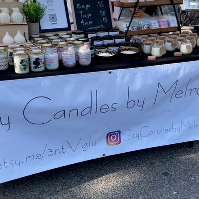 Custom Tent Banner for Trade Show, Craft Show or Event Sign, Your ...