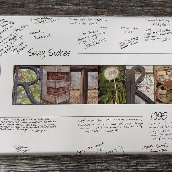 RETIREMENT GIFT for WOMEN, Personalized Retirement Gifts, Retirement ...