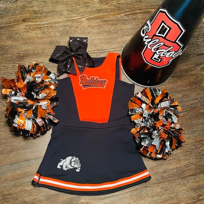 Cheerleader Uniforms Girls Size C4 Toddler Child Cheer Uniforms Spirit ...