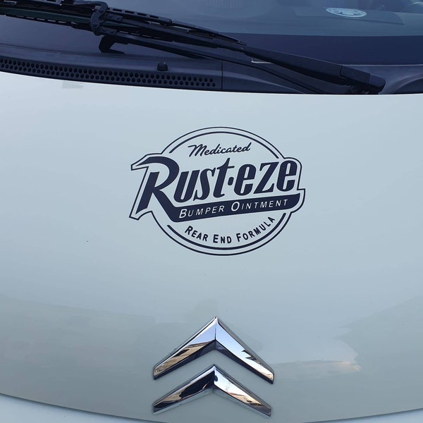 Rusteze Decal, Cars Decal, Mater, Car Decal, Wall Decal, Laptop Decal ...