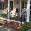 3FT Wrought Iron Handrail Step Rail Stair Rail With Decorative Posts ...