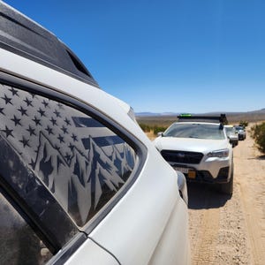 Fits Only for 10-24 Subaru Outback, Ocean Wave, Quarter Window, Sticker ...