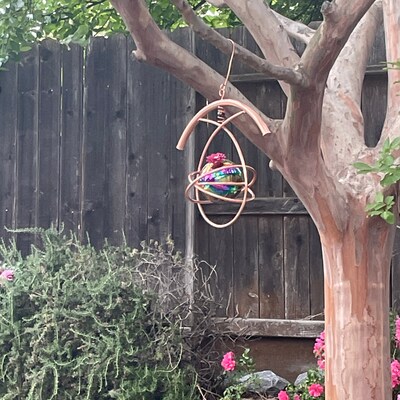 Copper Garden Sprinkler, Outdoor Garden Sprinkler, Aquatic Atoms Copper ...