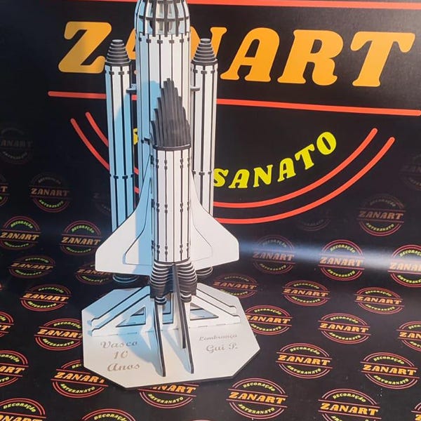 Rocket - Nasa Space Shuttle - Discovery - Spaceship - DXF, SVG, CDR ...