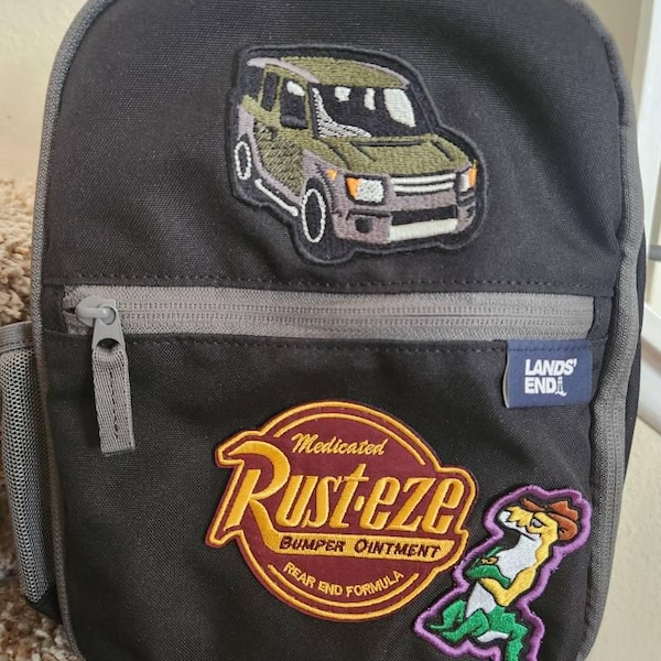 Rust-eze Logo Cars Movie Embroidered Iron-on Patch - Etsy