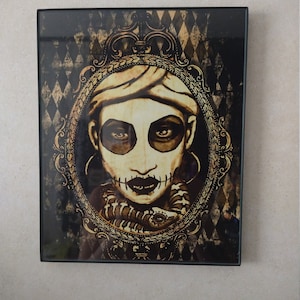Voodoo Queen Marie Laveau in Sepia Archival Print - Etsy