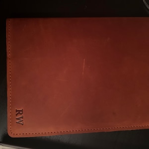 Personalized Leather Journal, Custom Journal With Initials, A5 Leather ...