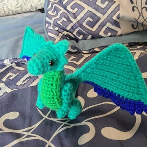 Crochet Stormfly the Deadly Nadder PDF Pattern digital - Etsy