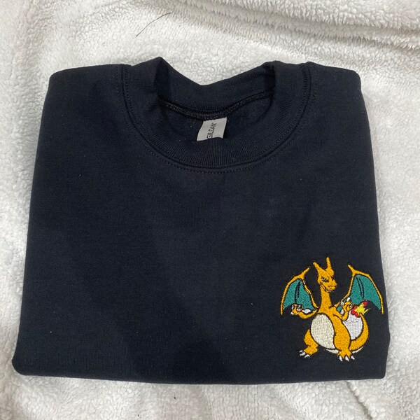 EMBROIDERY DESIGN Pokemon Charizard, Pokemon Charizard Embroidery ...