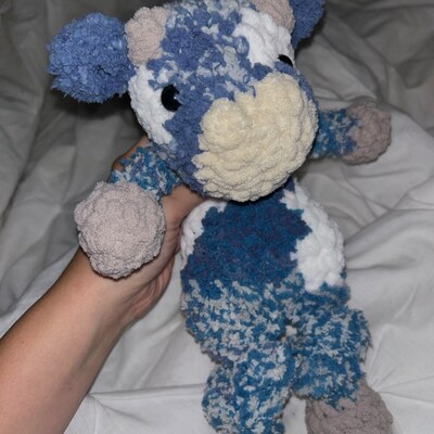 MINI Clemmie Cow Knotted Lovey Crochet Cow PATTERN - Etsy