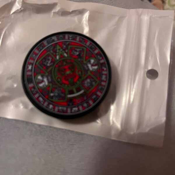 BLANK Sublimation Round Metal Keychain Heavy Duty Alloy Sublimation ...