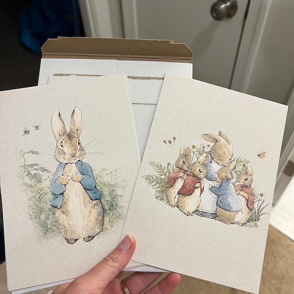 Peter Rabbit, Set of 3, Vintage Bunny Nursery Wall Art, Beatrix Potter ...
