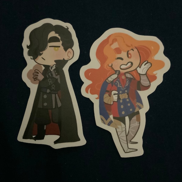 Fire Emblem Three Houses Stickers, FE3H Chibi Decals - Etsy