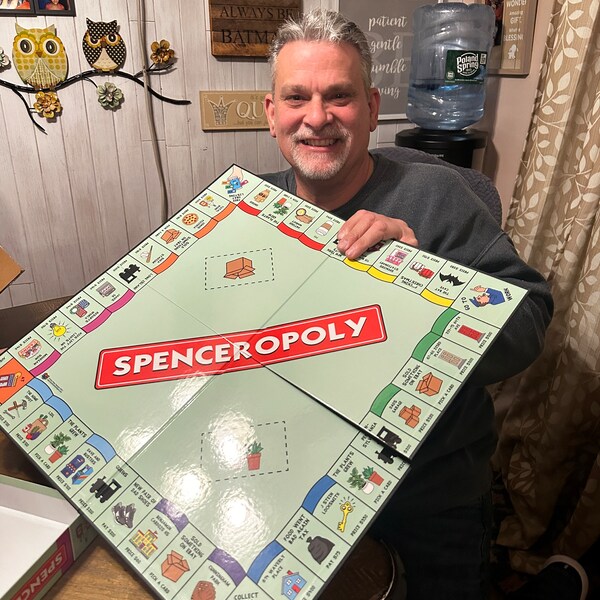 Customopoly - Custom Board Game: Opoly Personalized Board Game. A Group ...