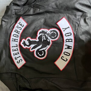 Custom Patch for Bikers Any Size Motoclub Jacket Large - Etsy