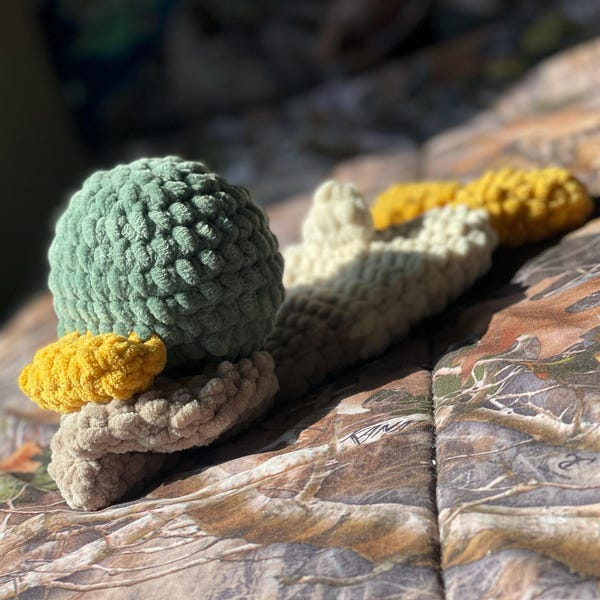No-sew Milan Mallard Duck Mini Snuggler Crochet PATTERN || Duck ...