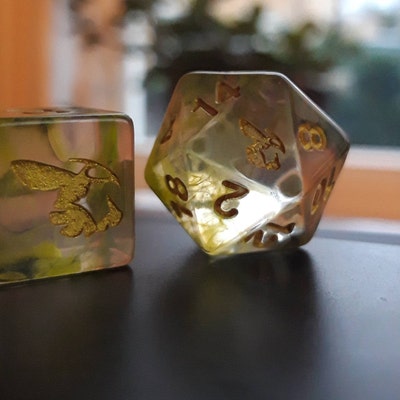 Dice RPG Set of 7 'spirit Of' Hornet Dice , Dungeons and Dragons ...