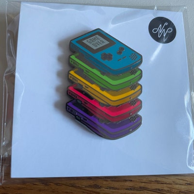 Game Boy Colors Enamel Pin - Etsy