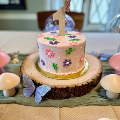 Checkered Boho Birthday Cake Topper Boy First Birthday Smash Cake One ...