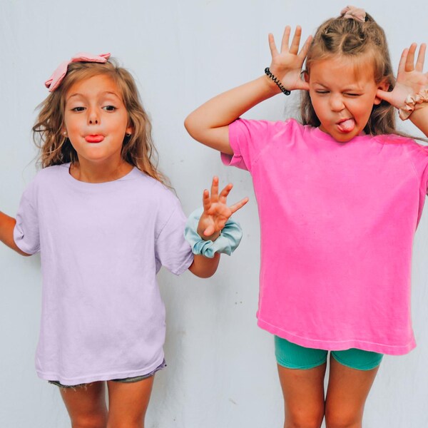 Kids T-shirt Mockup | Boho Model | Childs White Shirt Mock up | Baby ...