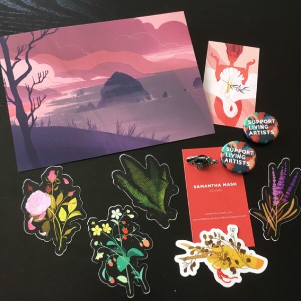 Lavender Waterproof Vinyl Sticker - Etsy