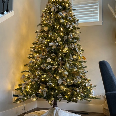 Fake Bark Wrap That Covers up Ugly Pole on Any Fake Christmas Tree ...