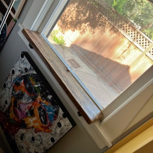 Window Sill Shelf Extension, Window Perch, Floating Farmhouse Shelf ...