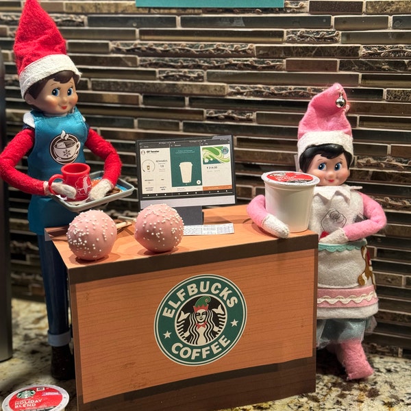 Mcelves Fast Food Display, Elf Props, Costume for Elf Dolls, Elf ...