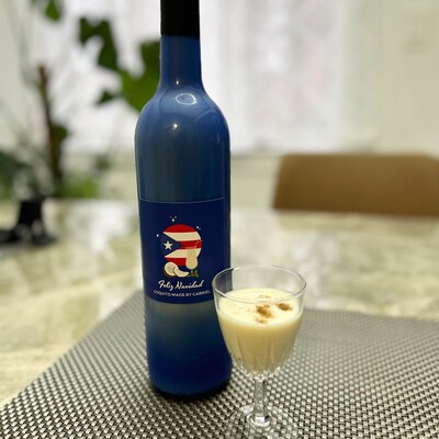 Puerto Rico Coquito Label Puerto Rican Drink Labels Eggnogg Labels ...