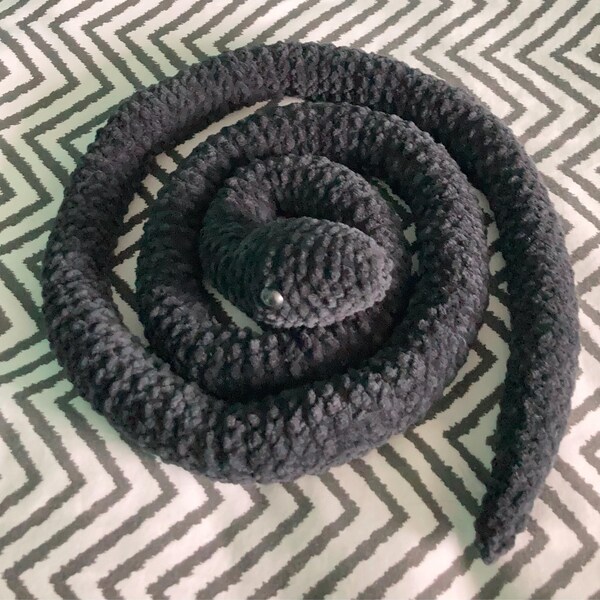 Snake Crochet Pattern | Easy Snake Plushie Pattern | PDF Download ...